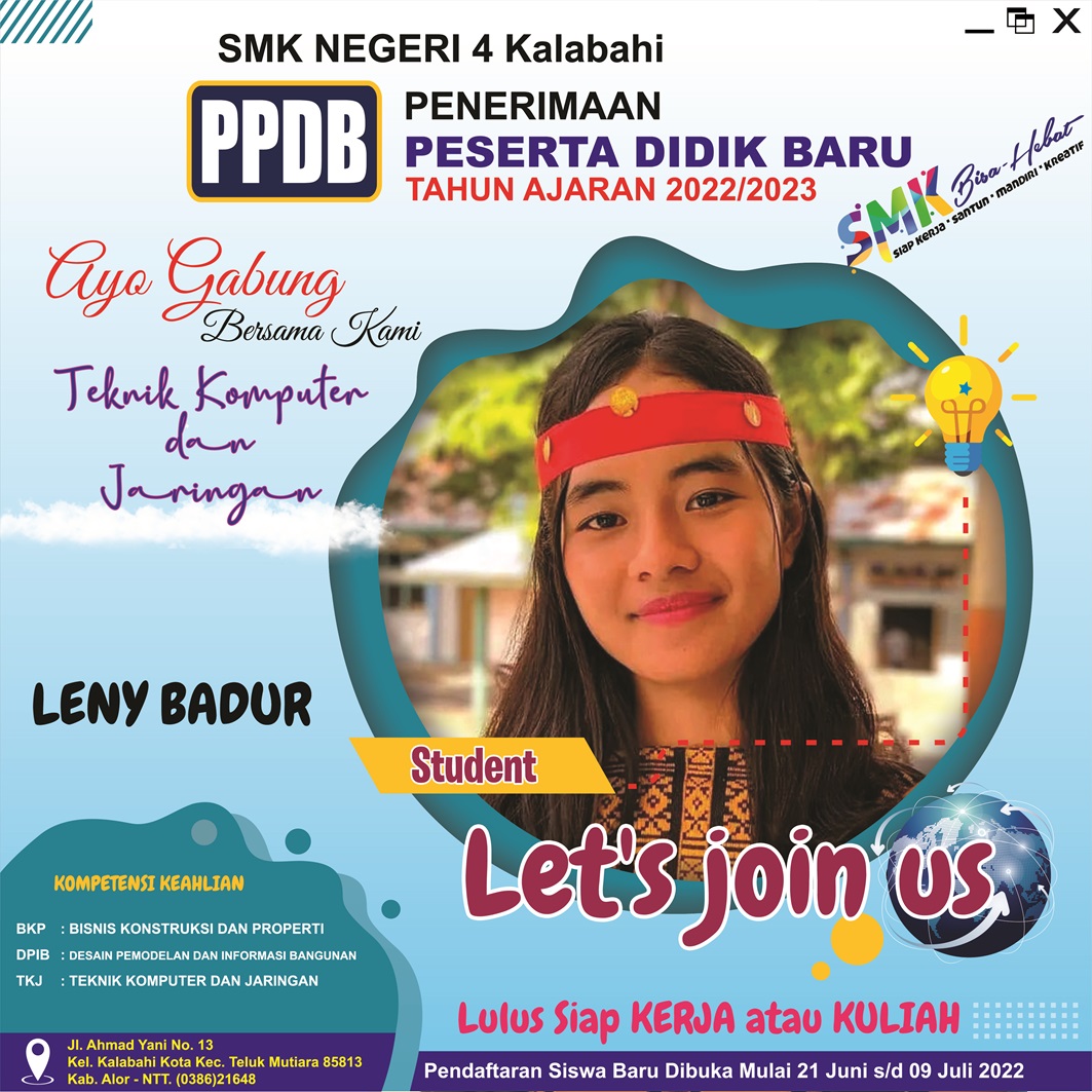 PPDB SMKN4 Kalabahi